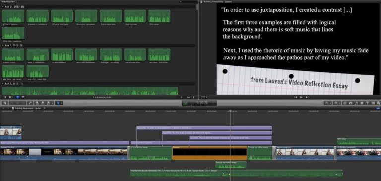 Collecting Audio-Visual Data, Composing Audio-Visual Arguments ...